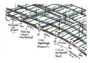 Bringing the bespoke architectural ceiling for Victoria Cross Metro ...